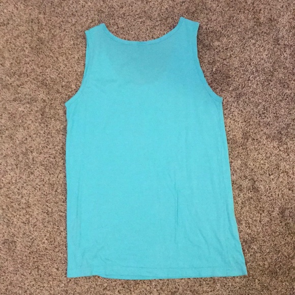 Shirts | Vintage Muscle Man Blue Top | Poshmark